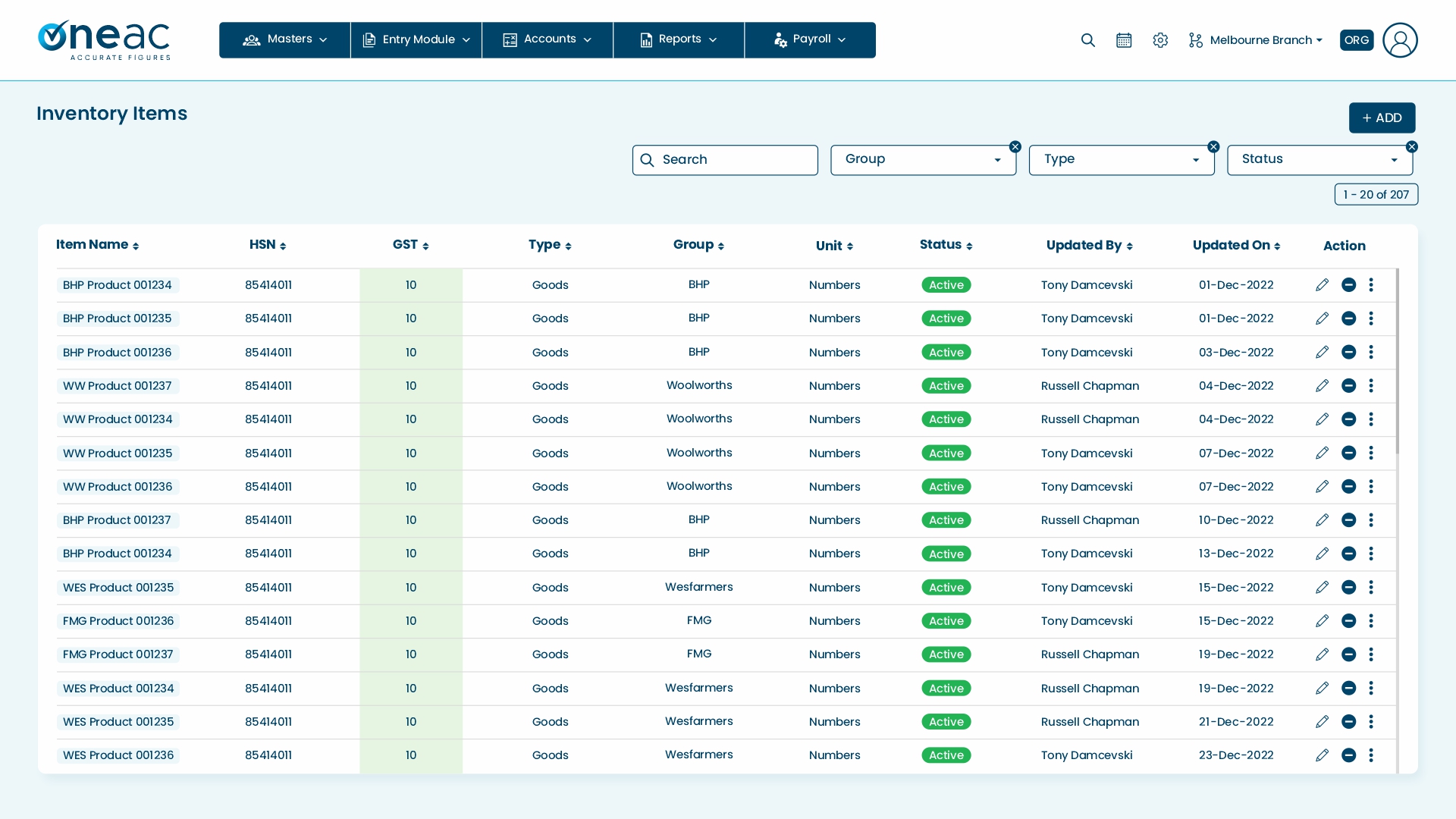 Oneac | Best Online Accounting Software for Small Businesses in Australia